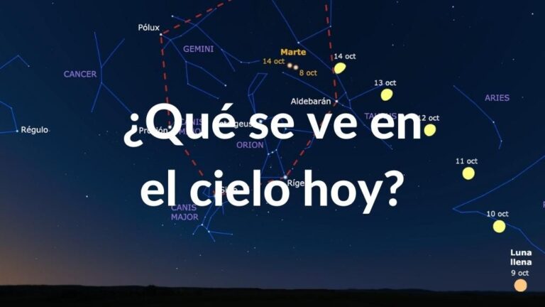 ¿Qué constelaciones se ven hoy en mayo de 2026